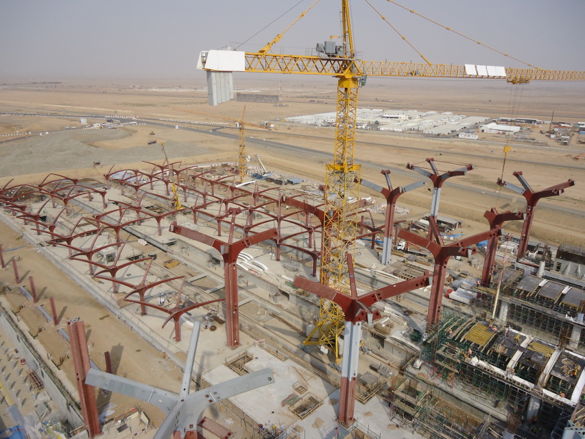 Formwork for HHR KAEC Station, Saudi Arabia - BFG Architecture