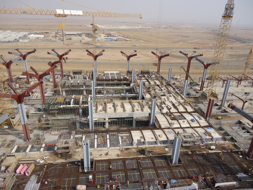 Formwork for HHR KAEC Station, Saudi Arabia - BFG Architecture